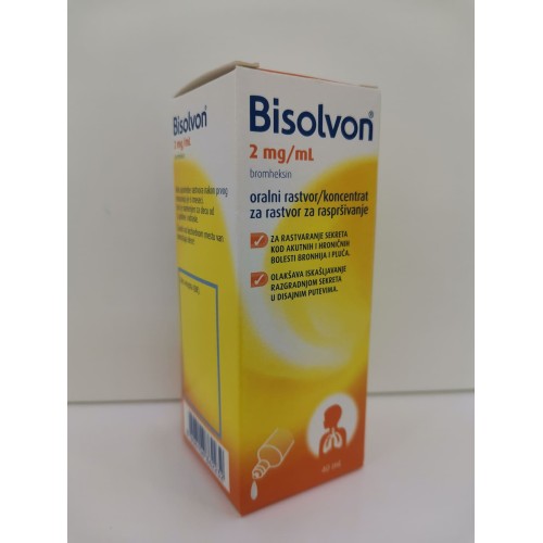 Bisolvon перорални капки